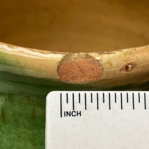 Only 6.50h Shiny GREEN Antique French Confitpot Confy Pot Countryfarm ...