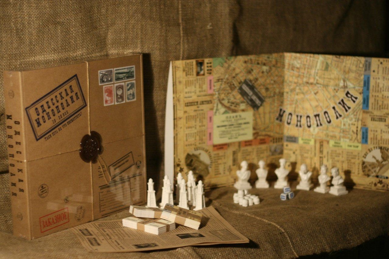SUPER Board Game Odessa Monopoly Russian Language Financial - Etsy