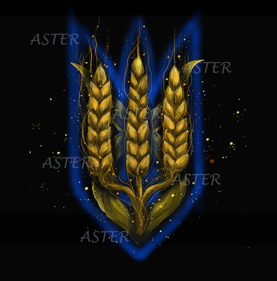 Trident Symbolism Picture Digital Drawing Sketch - Etsy