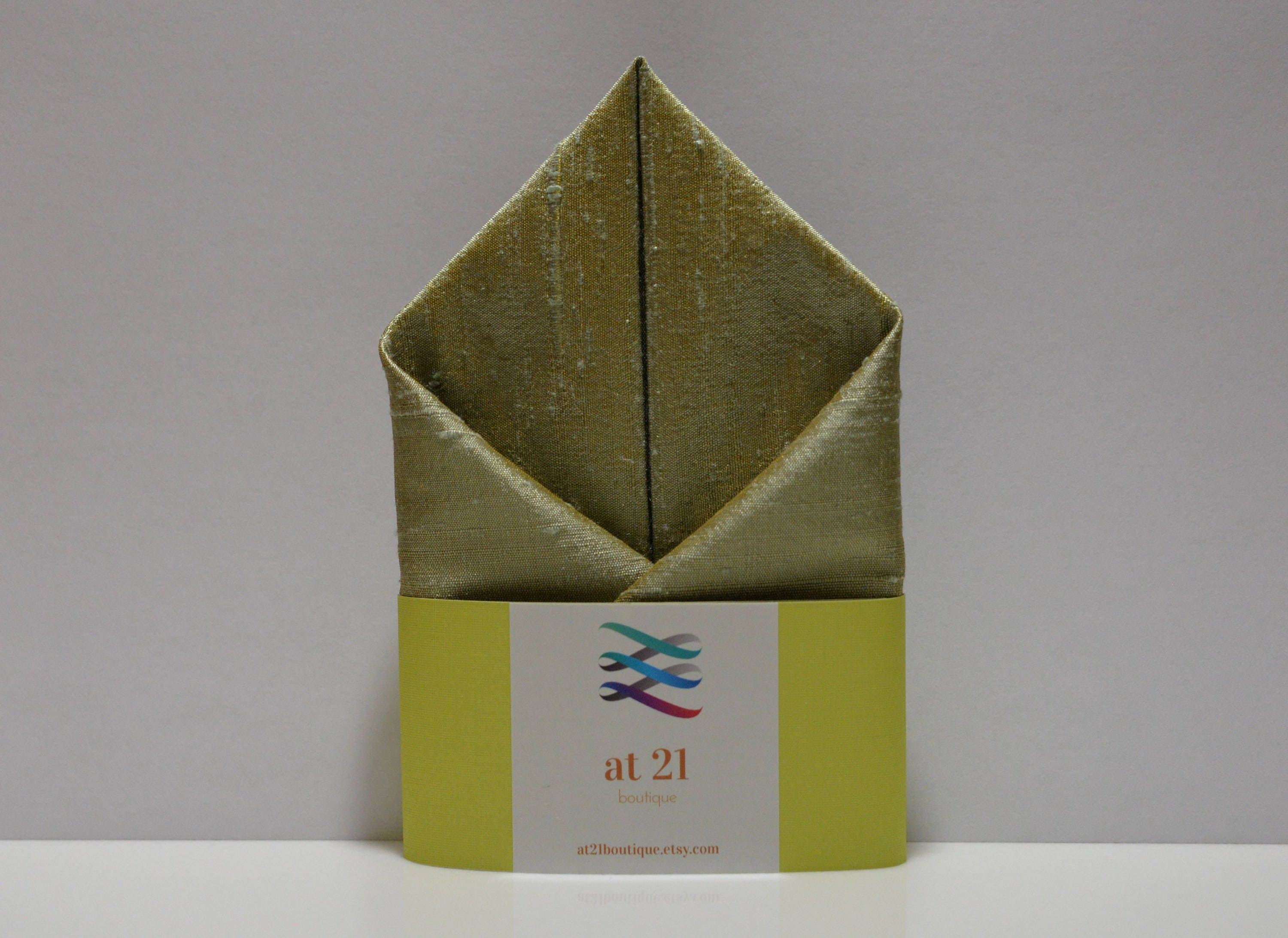 Light Green Pocket Square Handmade Light Green Pocket Square - Etsy