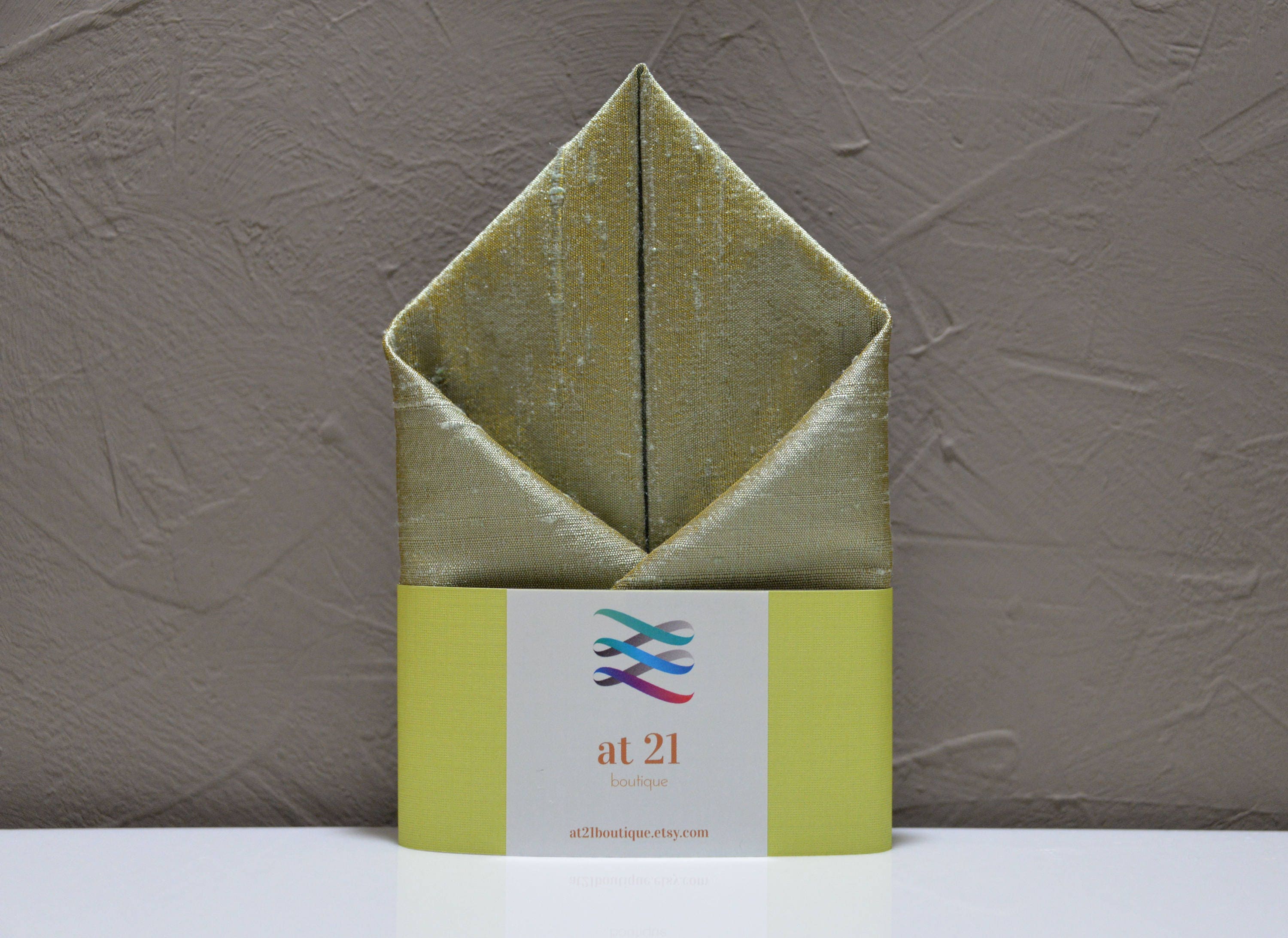 Light Green Pocket Square Handmade Light Green Pocket Square - Etsy