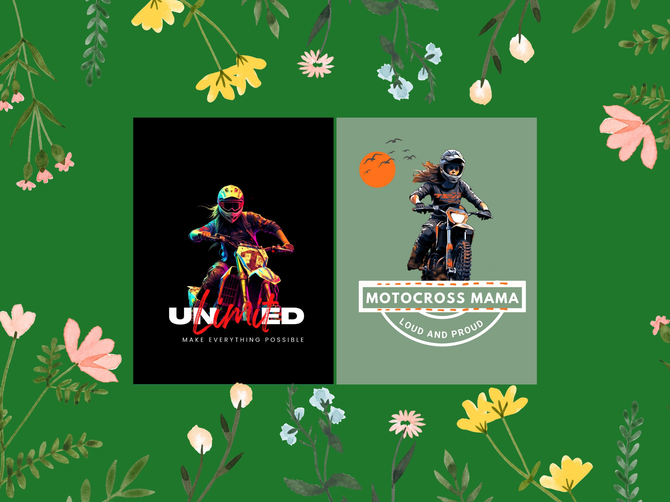 10 .png Motocross Bulk Designs - Etsy