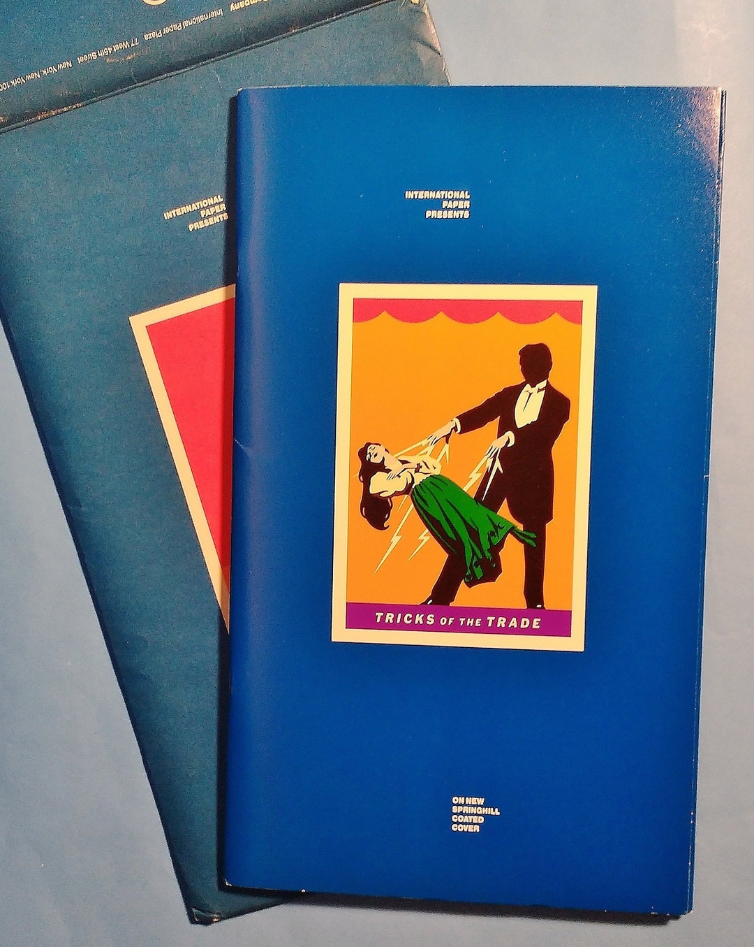Vintage Magicians History Tricks of the Trade Booklet, Die Cut Cards ...
