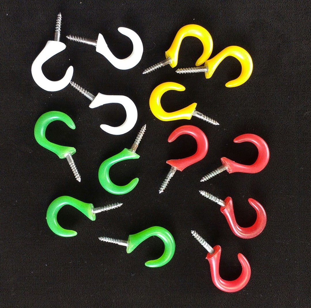 Retro Plastic Cup Hooks: Kitschy Kitchen Decor - Etsy