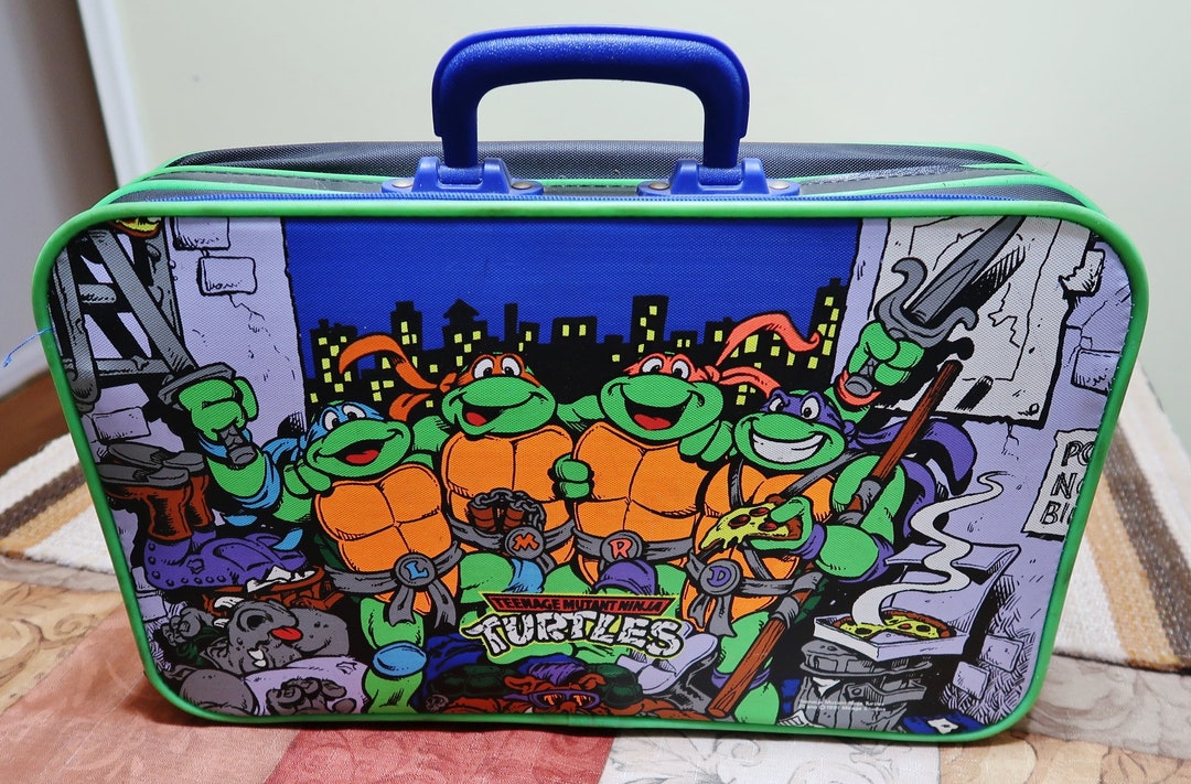 Rare Teenage Mutant Ninja Turtles Maleta Bolso de viaje del niño ...
