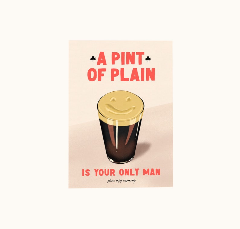 A Pint of Plain - Etsy