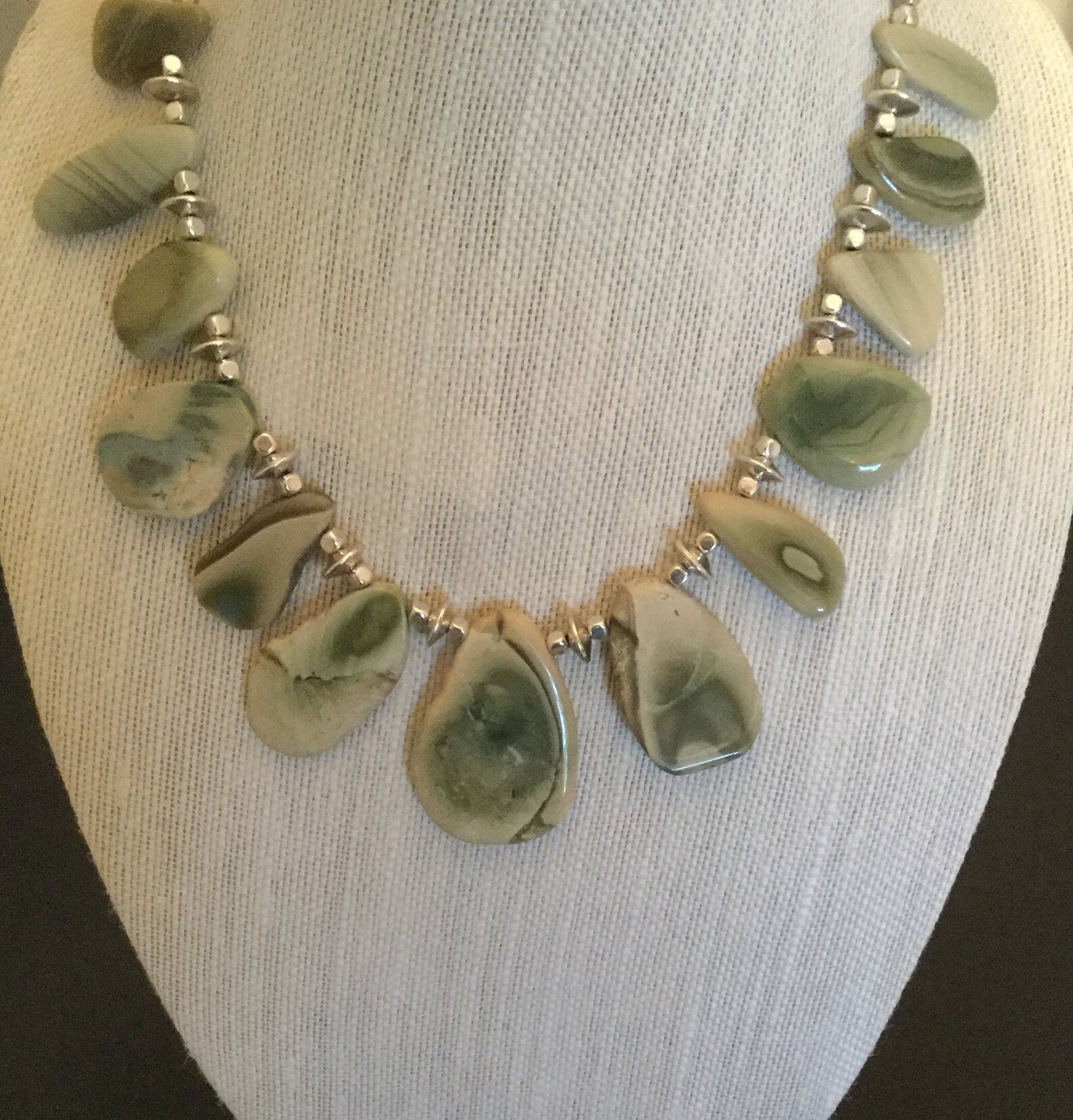 Royal Imperial Jasper Statement Necklace - Etsy Australia