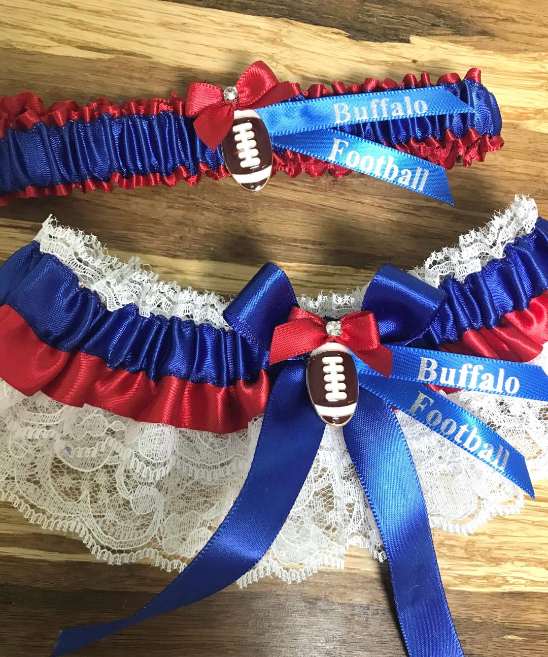 Buffalo Football Wedding Garter Set. - Etsy