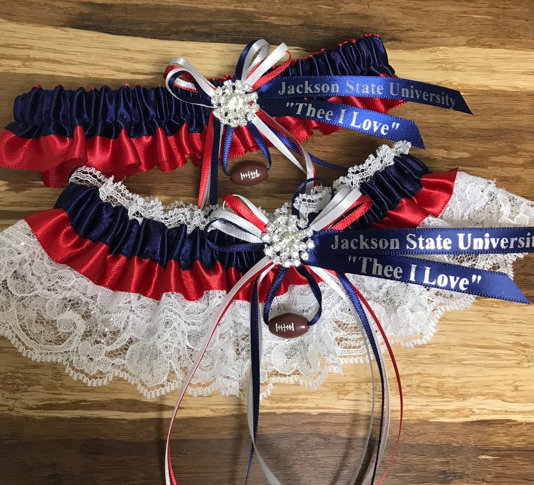 Jacksonville Inspired Football Garters. Football Garter Set. Sports ...