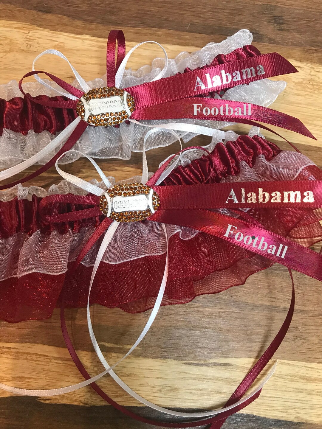 Alabama Garter Set. Custom Sports Garters. Garters. - Etsy