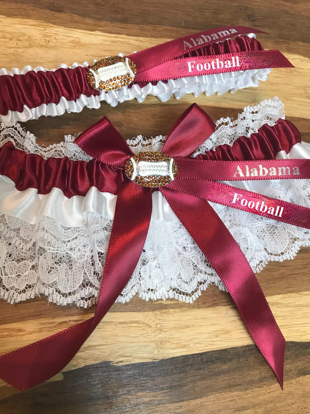 Alabama Bridal Garter Set. Alabama Sports Garters. Sports Garters. - Etsy