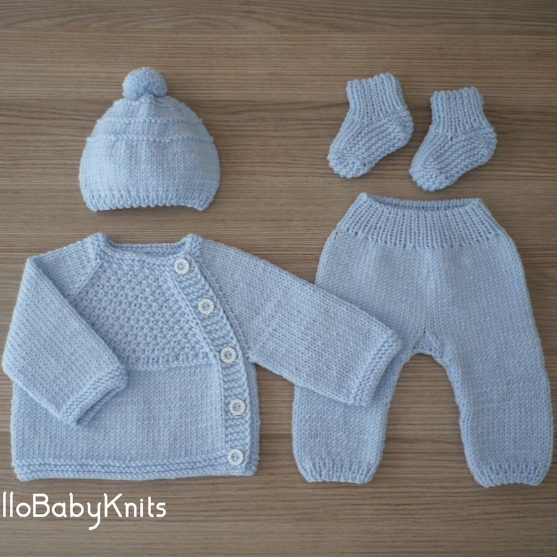 Newborn Knitted Sweater Sets - Etsy