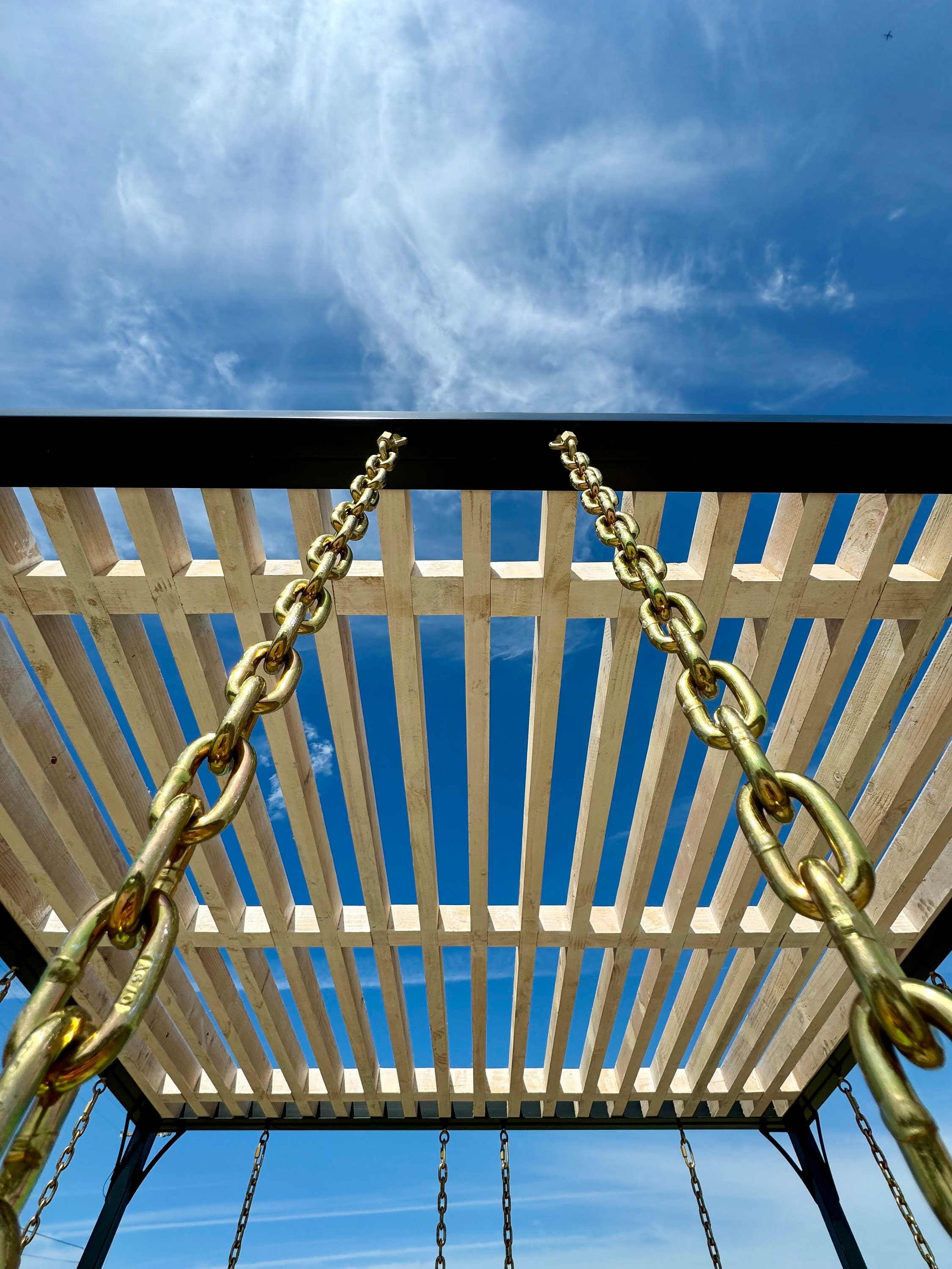 Custom Metal Swing Table 8 Seater / Patio / Table / Indoor Outdoor Use ...