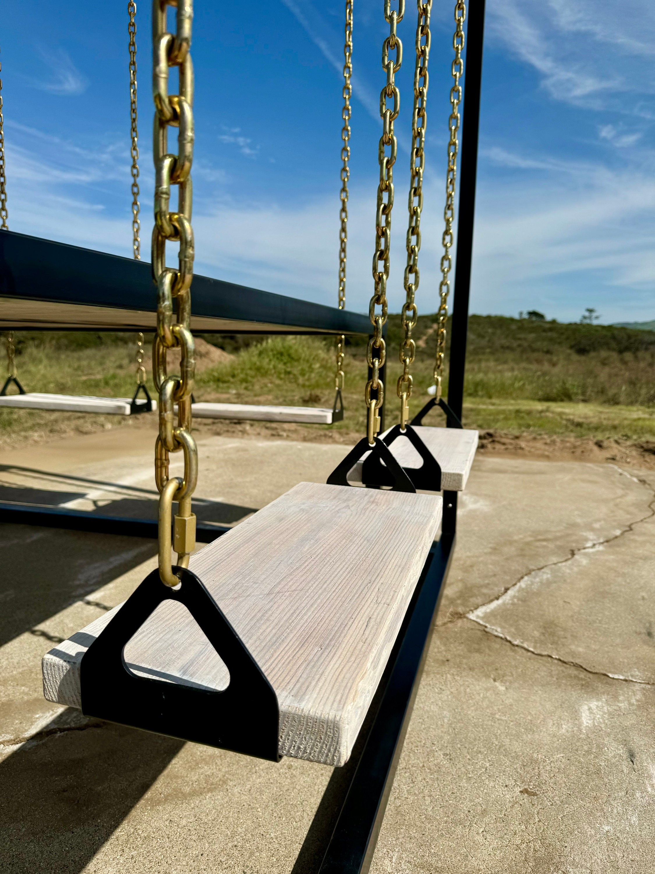 Custom Metal Swing Table 8 Seater / Patio / Table / Indoor Outdoor Use ...