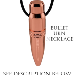 Bullet Urn Custom Adult Remembrance Cremation Urn | Engraved Urn Box ...