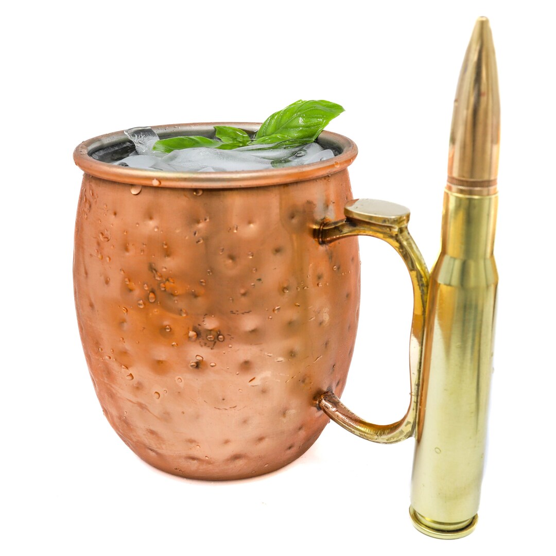 Manly Mug | Moscow Mule & Real 50 Cal Bullet Handle | Custom Man Cave ...