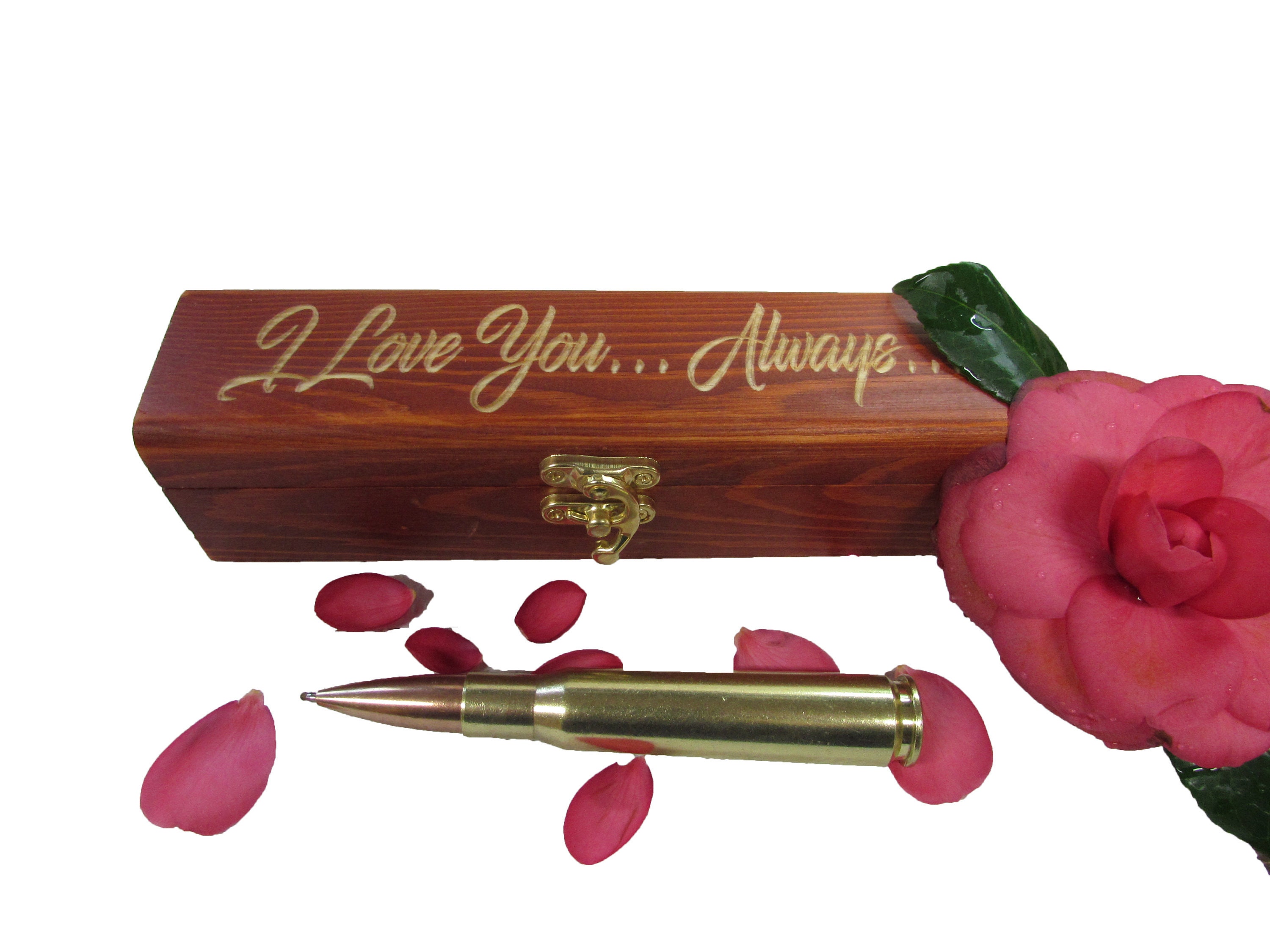 7th Anniversary Gift for Men Bullet Pen & Engraved Gift Box | Etsy