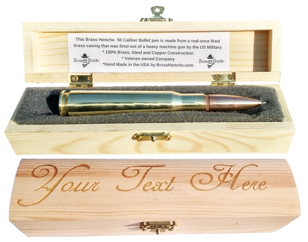 Retirement Gifts for Men | Bullet Pen & Personalized Gift Box | Unique ...