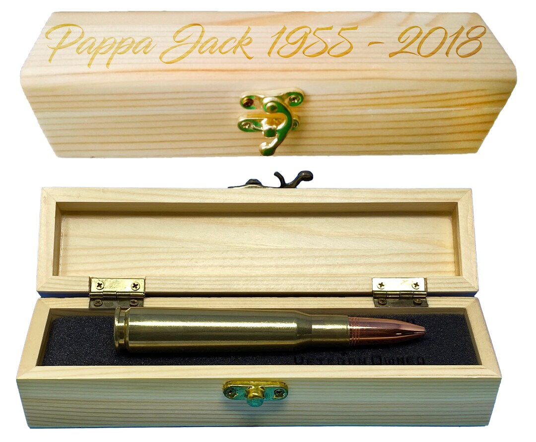 Bullet Urn Custom Adult Remembrance Cremation Urn Engraved Urn Box ...
