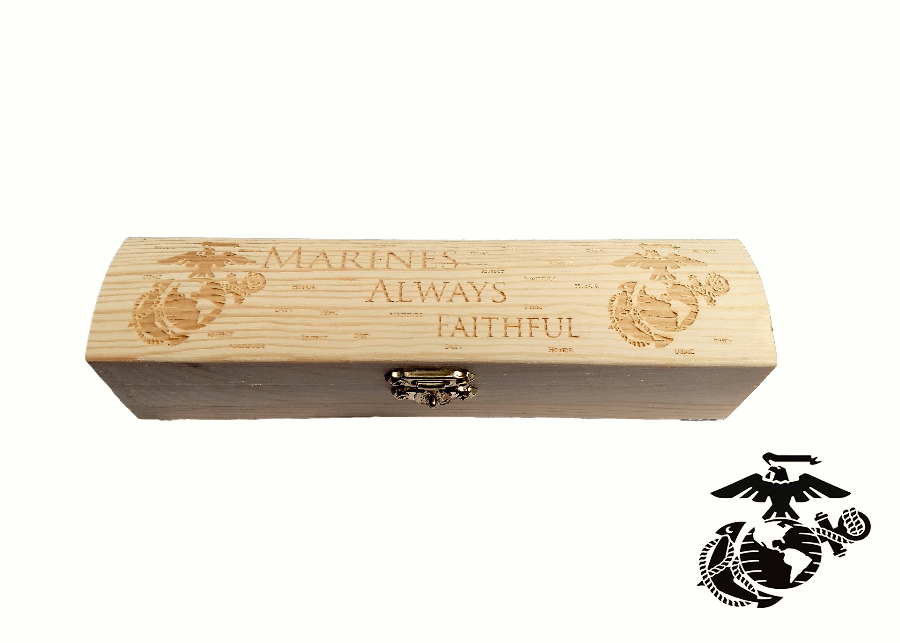 USMC Gifts for Men Wood Pen & Engraved Gift Box Marine - Etsy