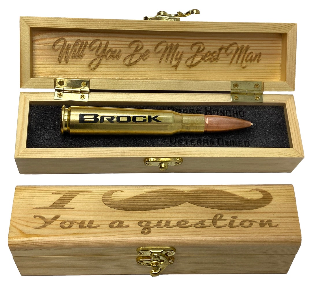 Best Man Proposal | Best Man Invitation Bullet Pen | Personalized Will ...