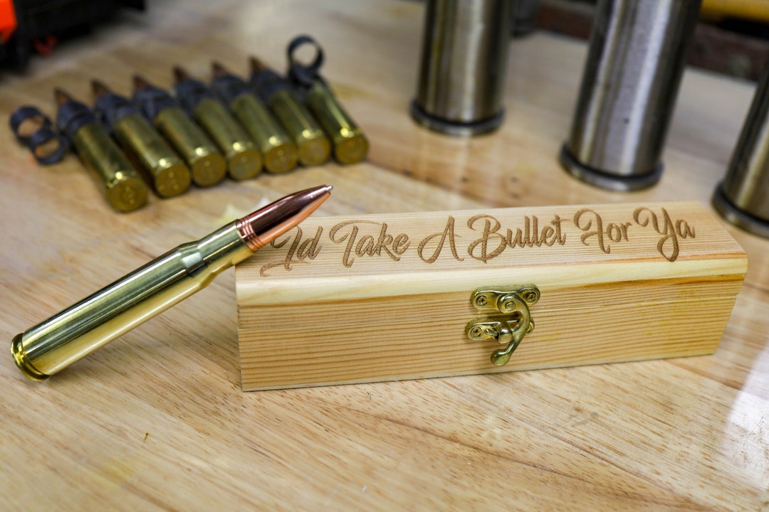 Custom Presentation Pen | Bullet Pen & Engraved Box | Personalized ...