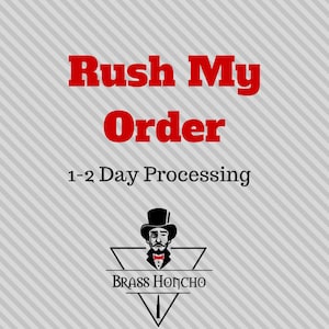 Rush 1-2 DAY Processing Upgraded Order Processing Time Rush - Etsy