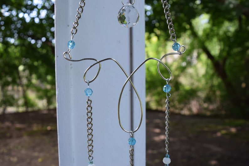 Custom Small Crystal Sun Catchers, Window Suncatcher, Garden Art - Etsy
