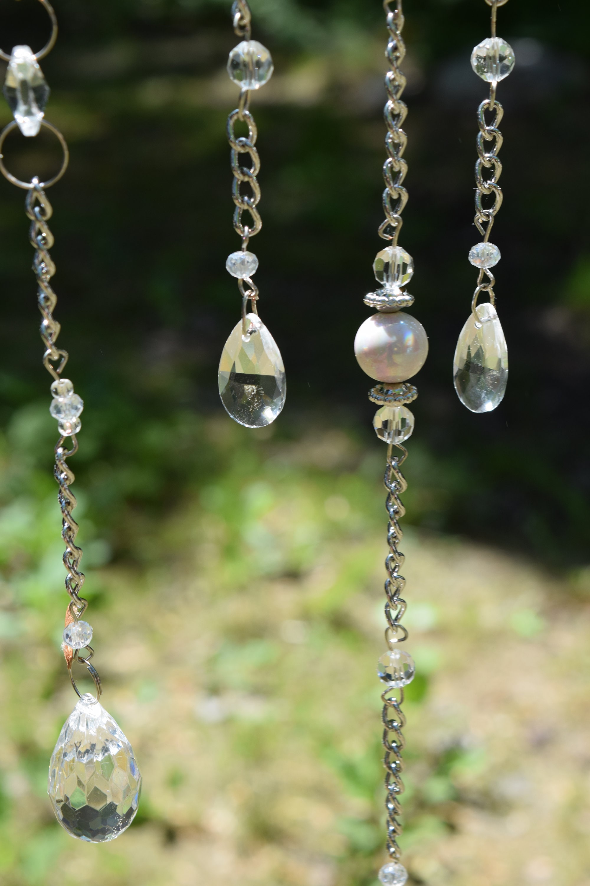 Custom Crystal Sun Catcher, Garden Art, Window Suncatcher - Etsy