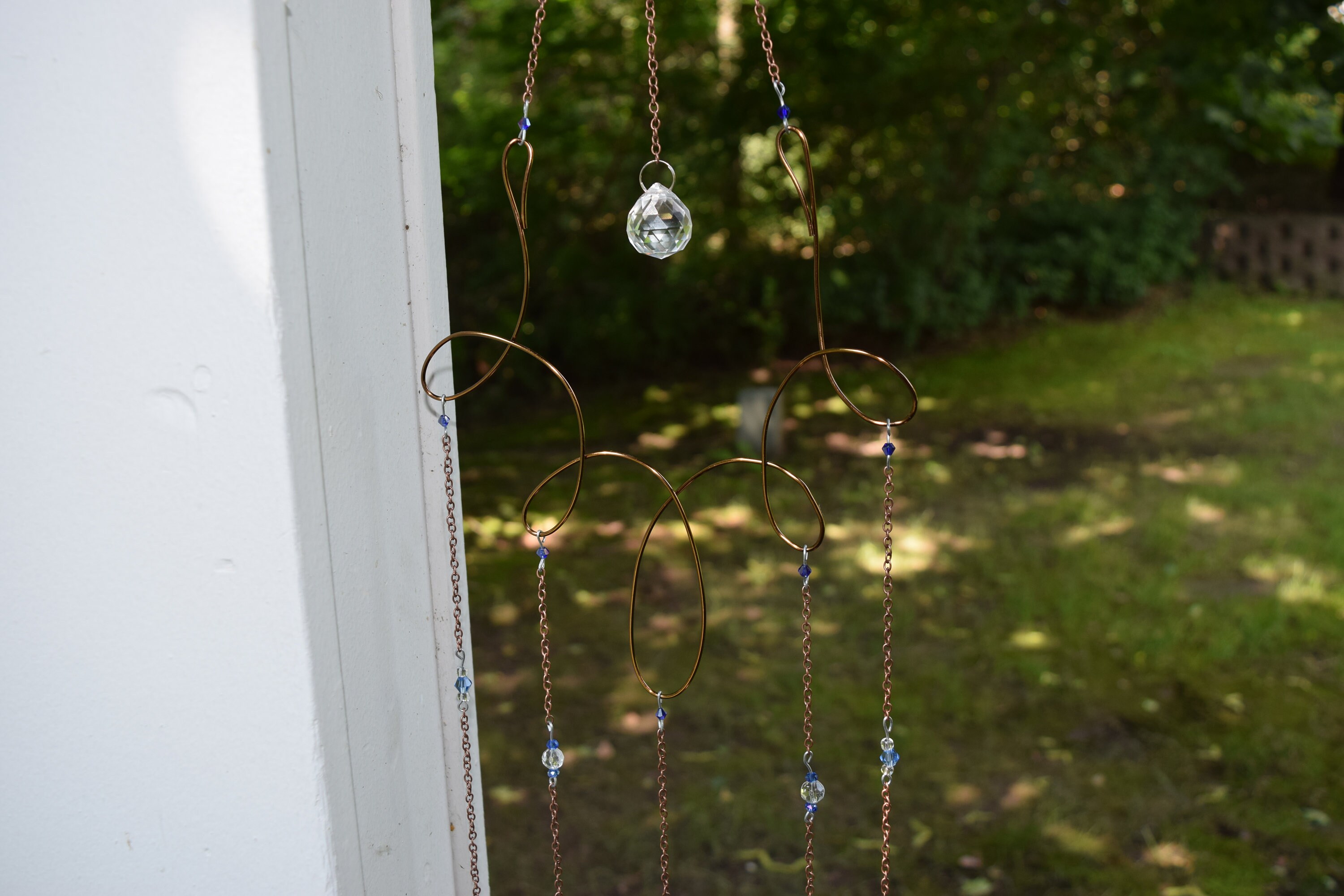 Custom Crystal Sun Catcher, Garden Art, Window Suncatcher - Etsy