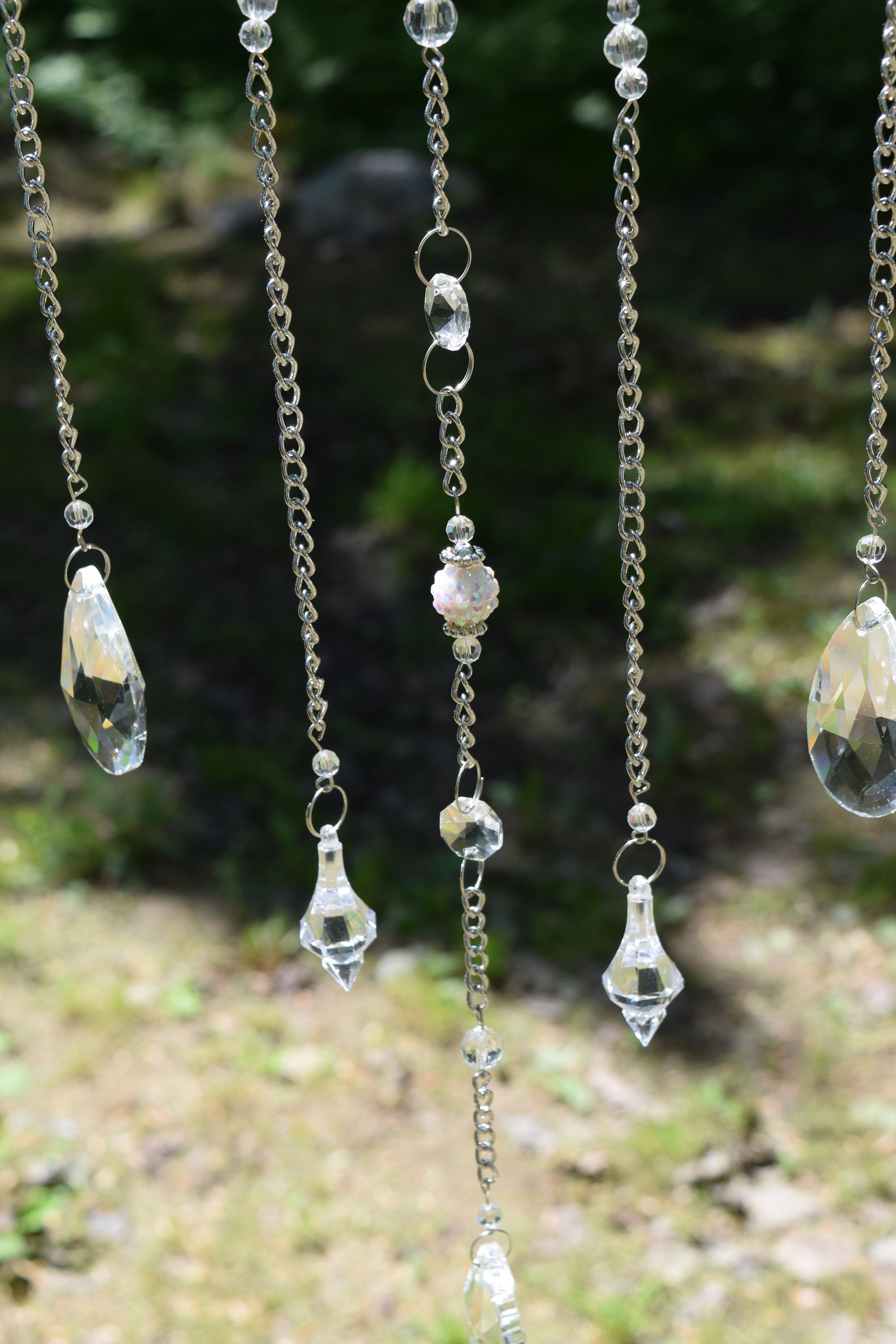 Custom Crystal Sun Catcher, Garden Art, Window Suncatcher - Etsy
