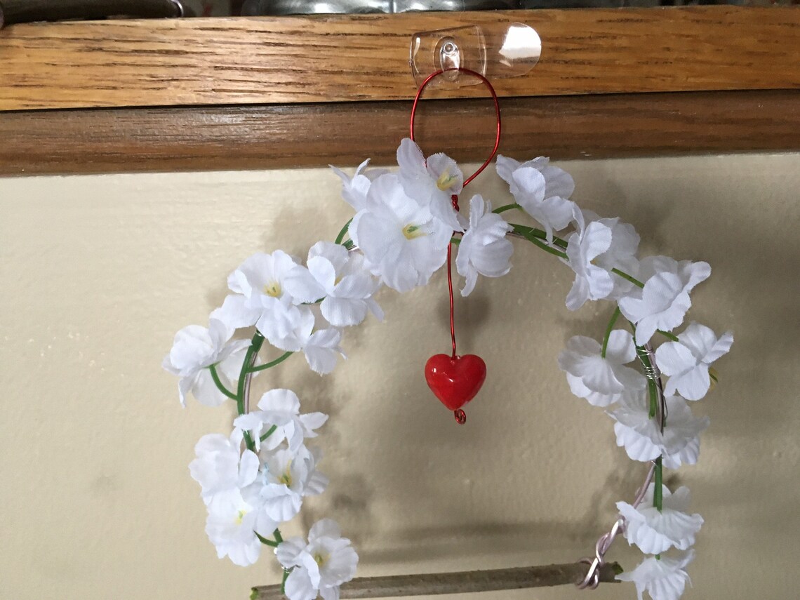 Small Hummingbird Swing, Hummingbird Perch, Garden Decor - Etsy