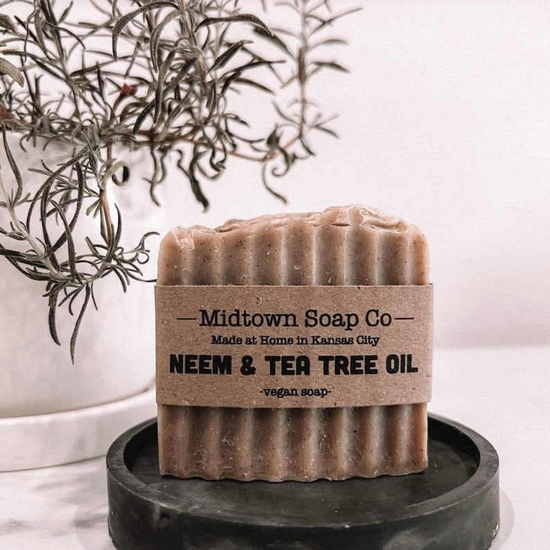 Neem & Tea Tree Oil Soap - Etsy