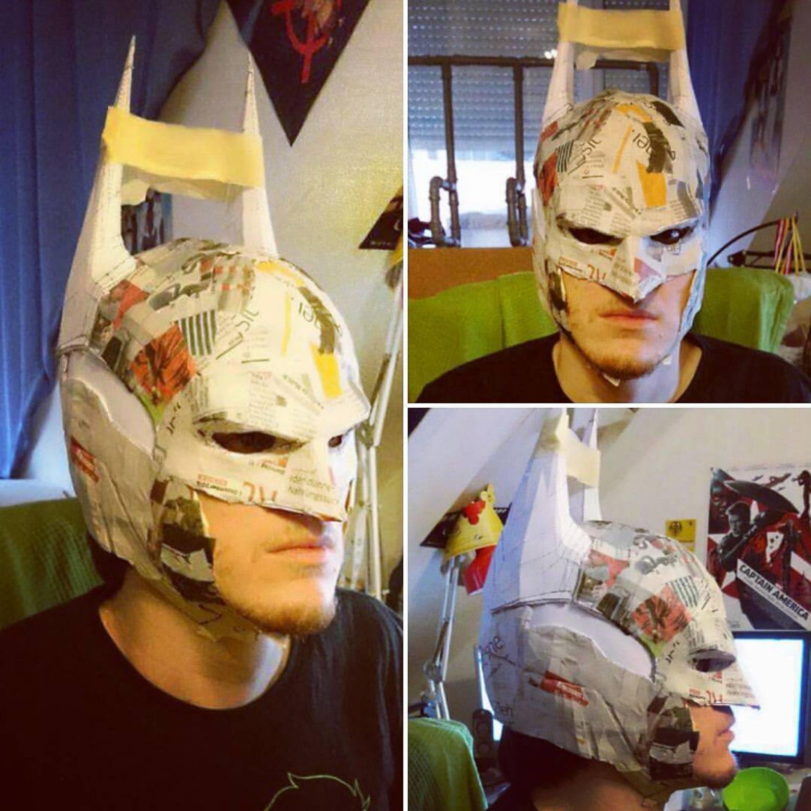 Pepakura mask pattern - retbudget