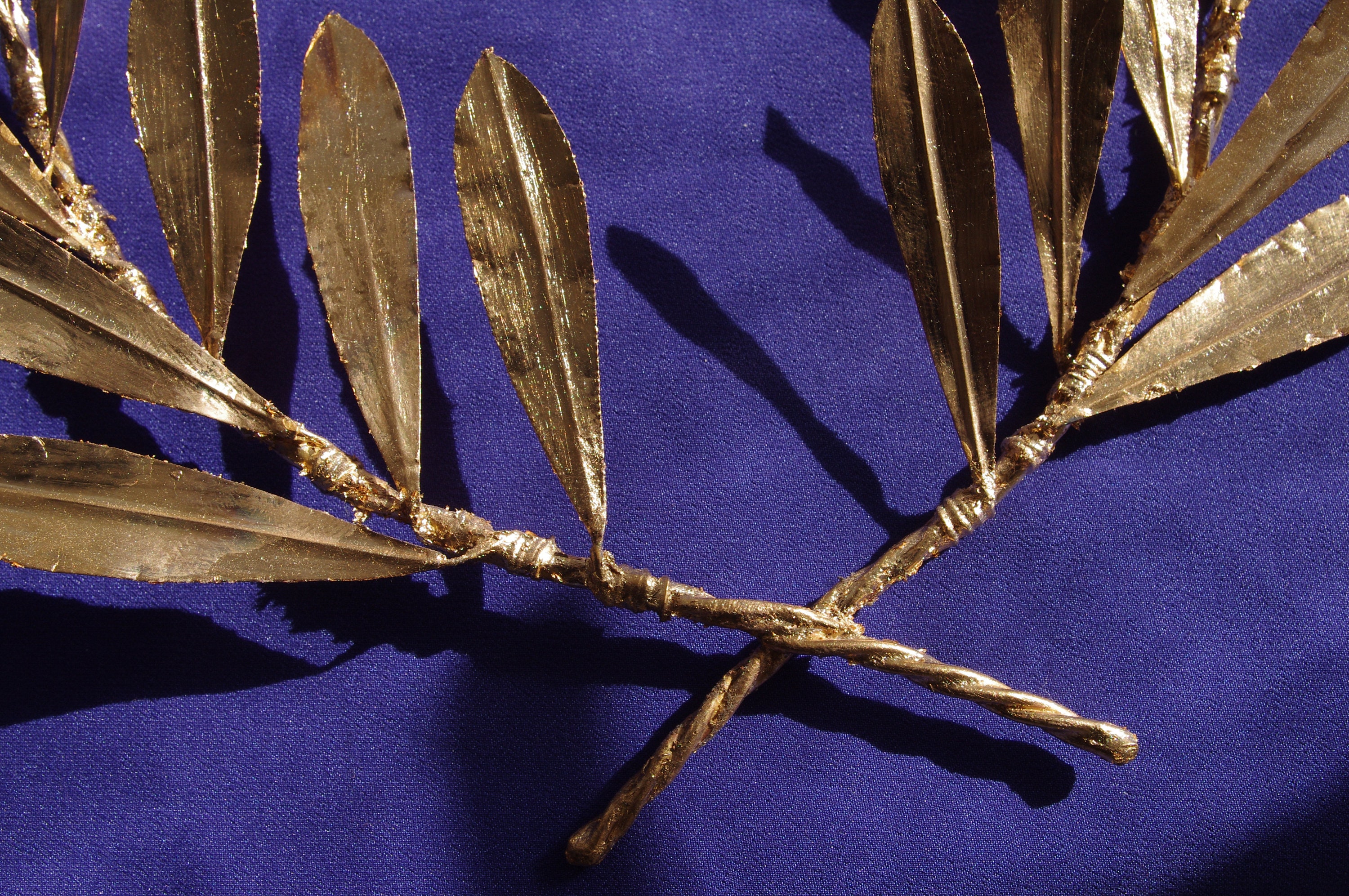 Gold Crown Olive Wreath Headband Ancient Greek Style Headpiece Olive ...