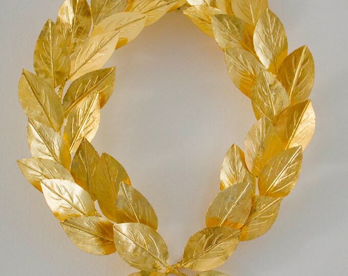 Laurel Wreath Copper Crown Sculpture Bay Leaf Ancient Greek Art Daphne ...