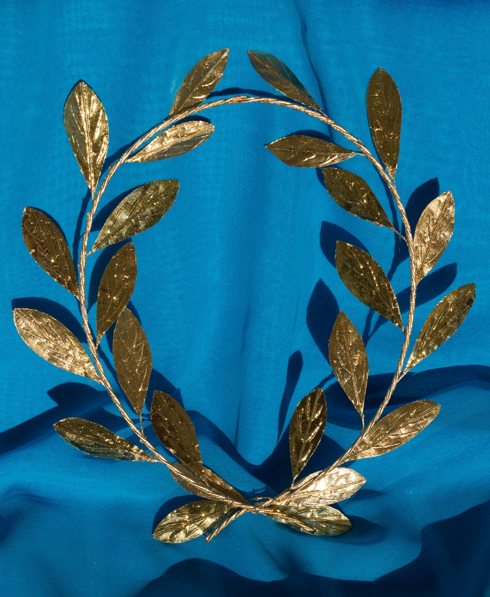 Golden Crown Olive Wreath Headband Ancient Greek Style Headpiece Olive ...