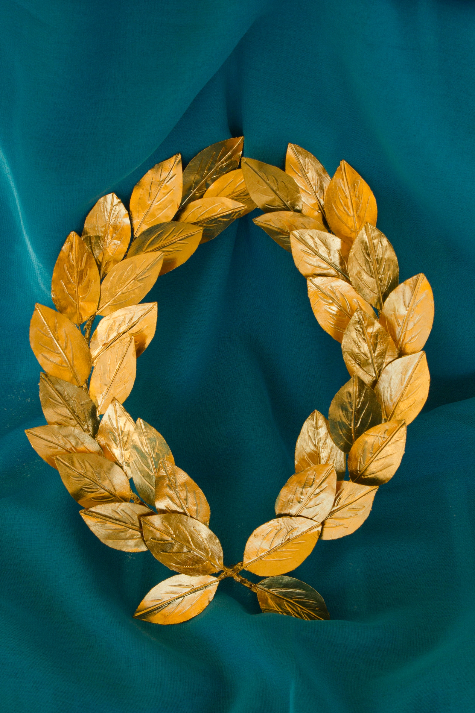 Couronne de laurier dorée style grec ancien Feuilles de laurier ...