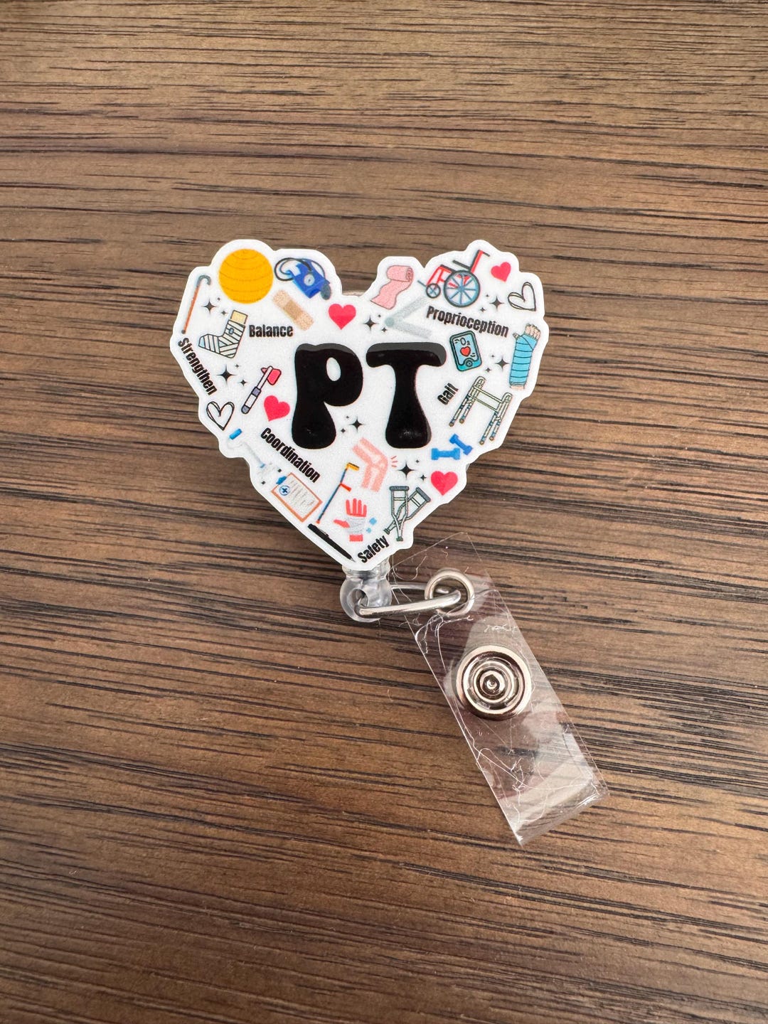 Physical Therapy | Physical Therapy Badge Reel | Badge Reel | Badge ...