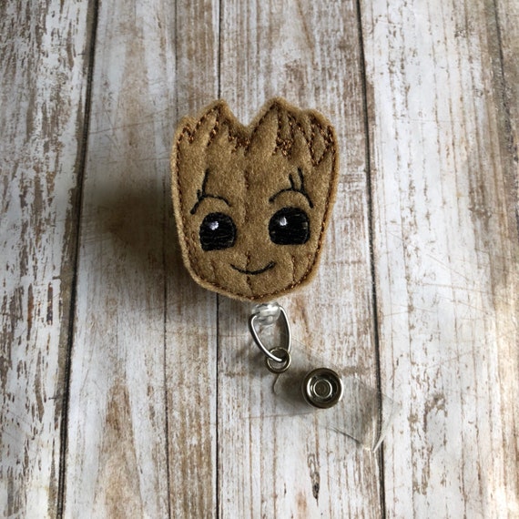 Baby Groot Baby Groot Badge Reel Badge Reel Badge Holder | Etsy