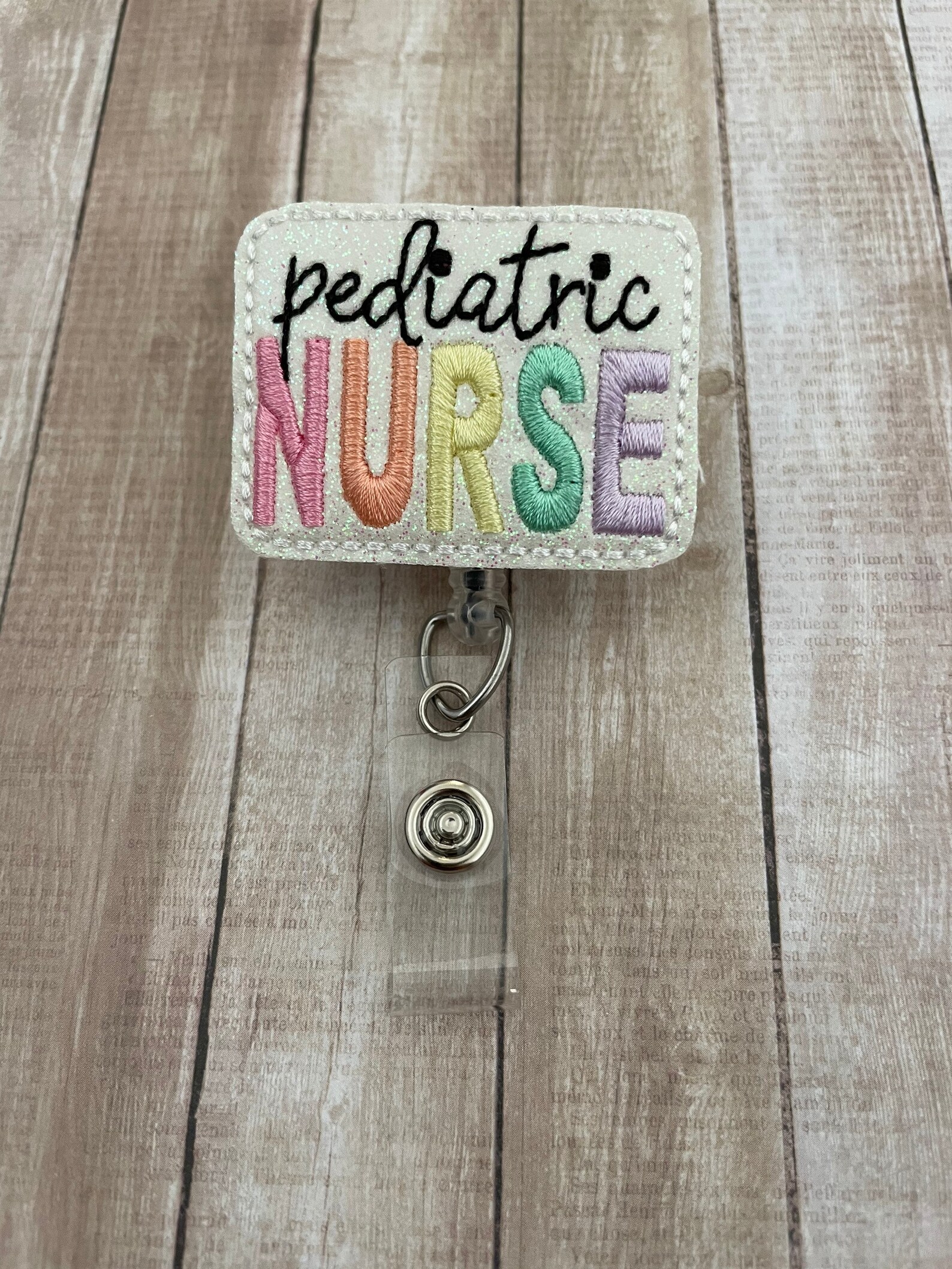 Pediatric Nurse Nurse Peds Peds Nurse Badge Reel - Etsy