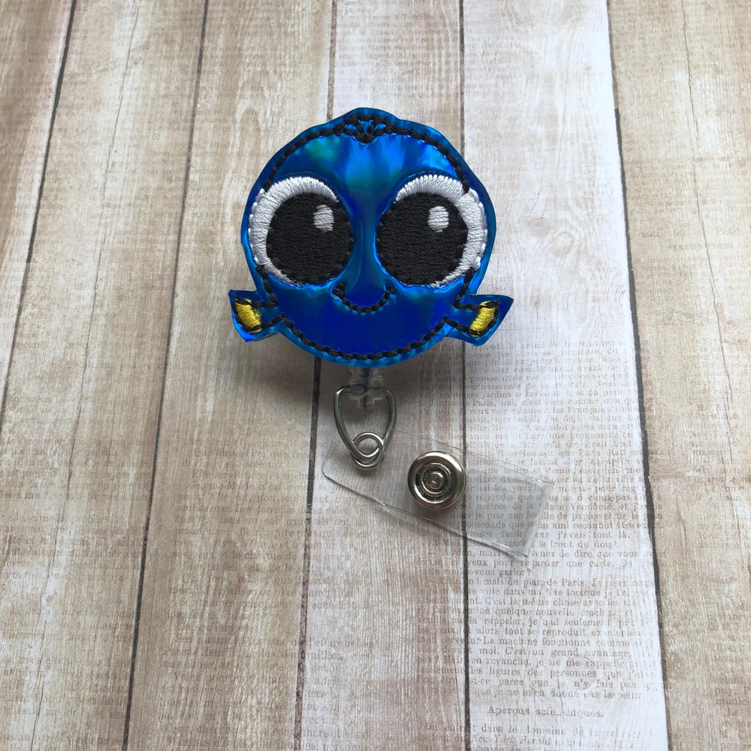 Blue Fish | Fish | Badge Reel | Badge Holder | ID Badge Reel | ID Badge ...