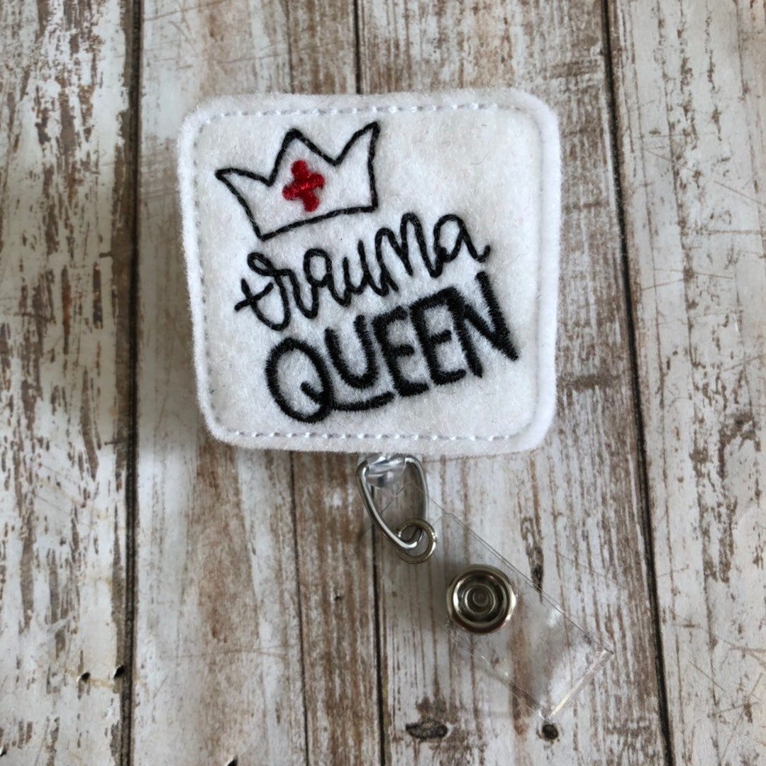 Trauma Nurse | Trauma | Trauma Badge Reel | Badge Reel | Badge Holder ...