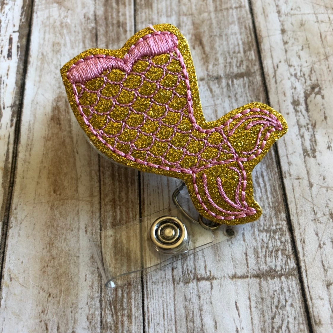 Mermaid | Mermaid Tail | Mermaid Badge Reel | Mermaid Badge Holder ...