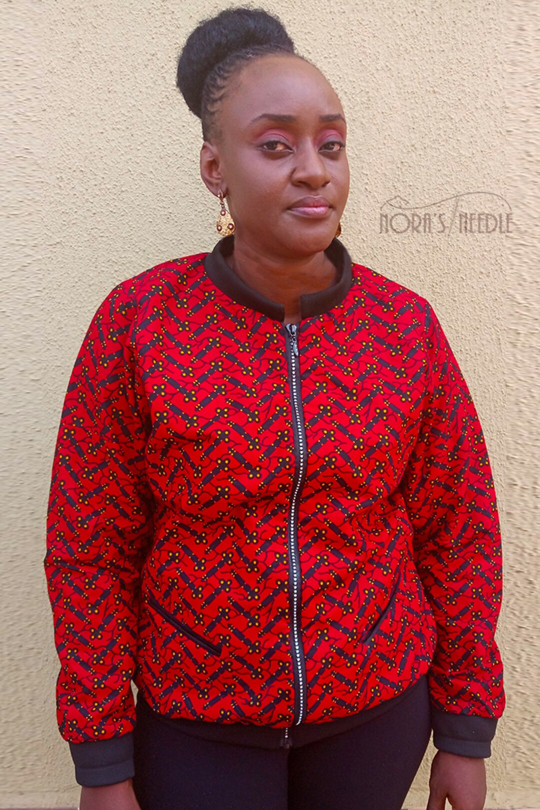 African Bomber Jacket/ Ankara Bomber Jacket - Etsy