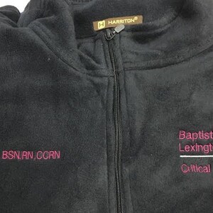 Nurses Harriton 1/4 Zip Personalized Fleece Jacket - Etsy