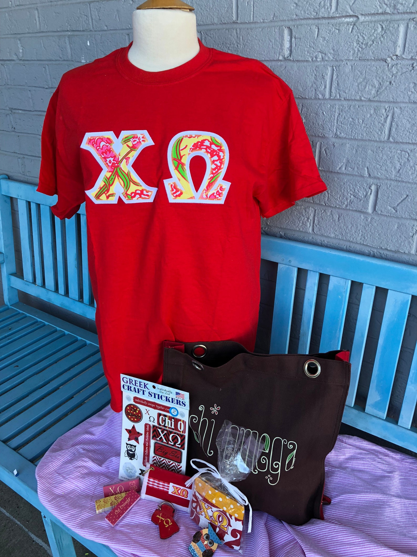 Chi Omega New Member Basket - Etsy