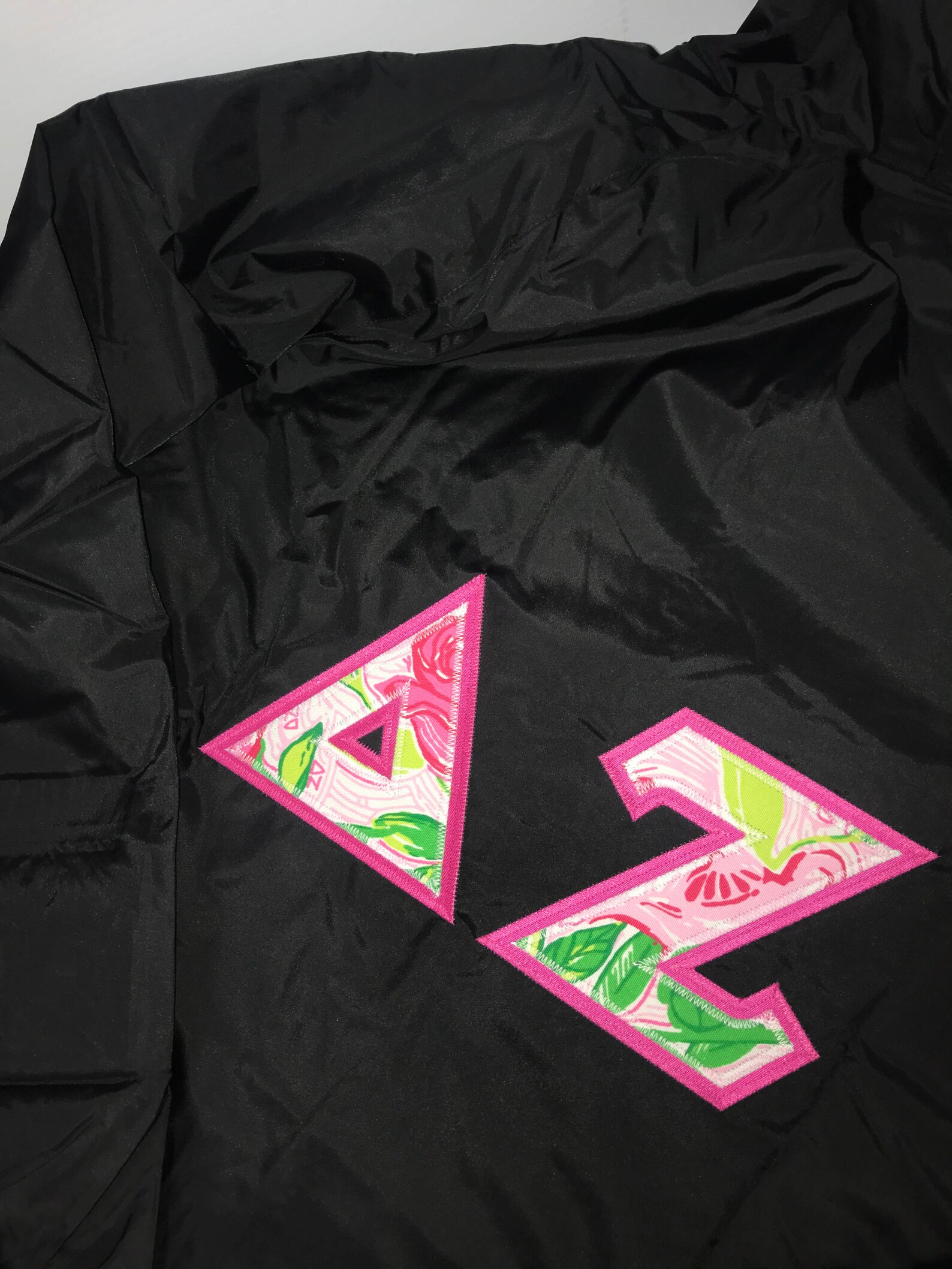 Delta Zeta Sorority Rain Jacket - Etsy