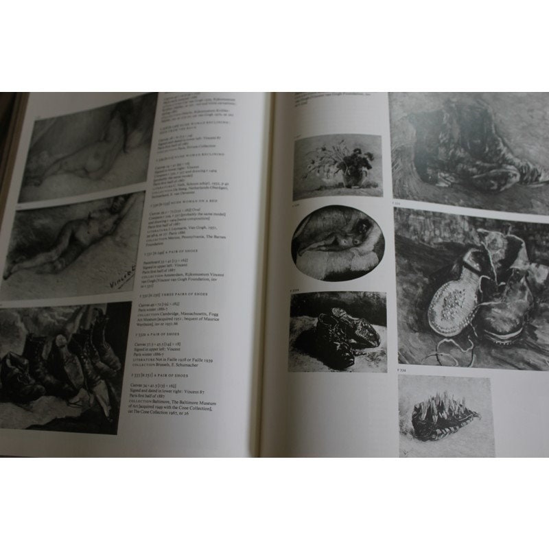 Vincent Van Gogh Book Art Reference Book, 1970 Publication, Vintage ...