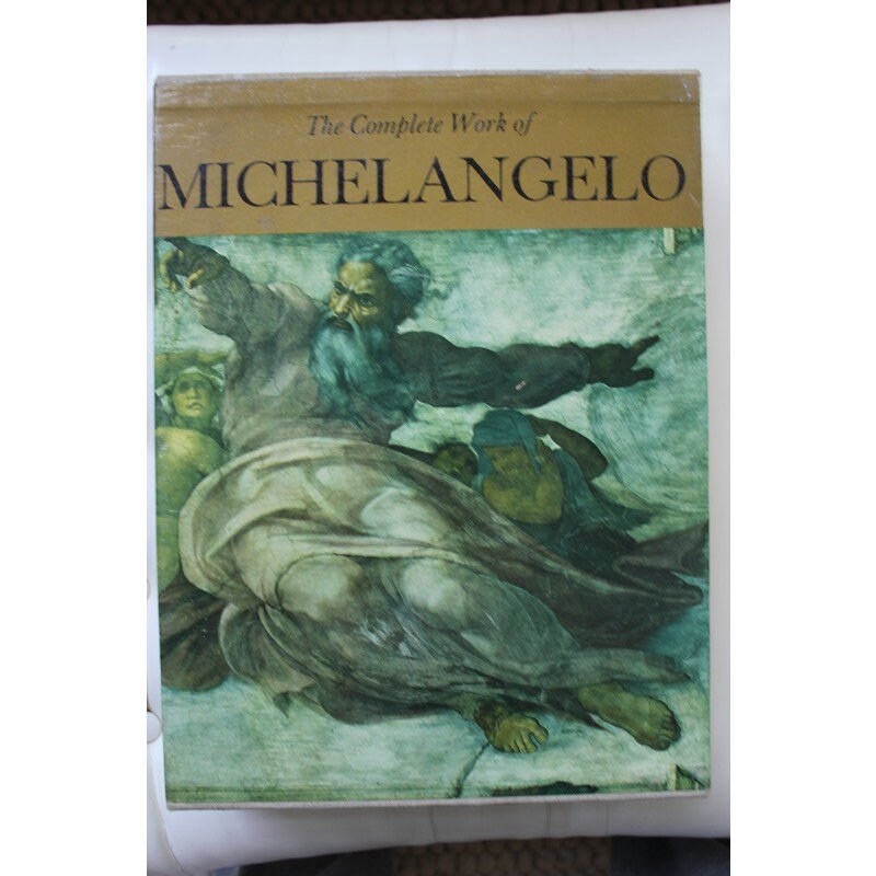 The Complete Work of Michelangelo 1966 Art Books Two Books ...